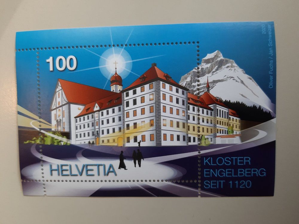 Sonderblock "Kloster Engelberg" 2020 ** (Neu (gemäss Beschreibung)) in Spreitenbach für CHF 3 ...