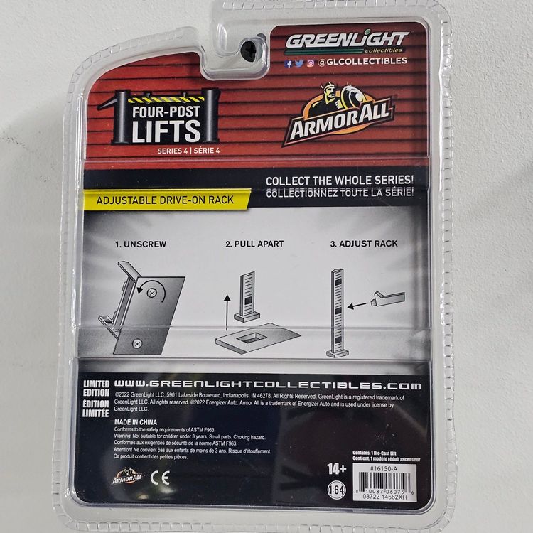 Greenlight ArmorAll four post lifts diorama (D'occasion) à rolle pour ...