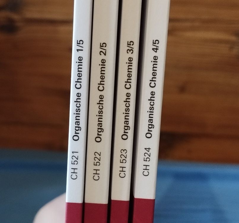 CH 521-524 AKAD «Organische Chemie 1-4/5» | Kaufen auf Ricardo
