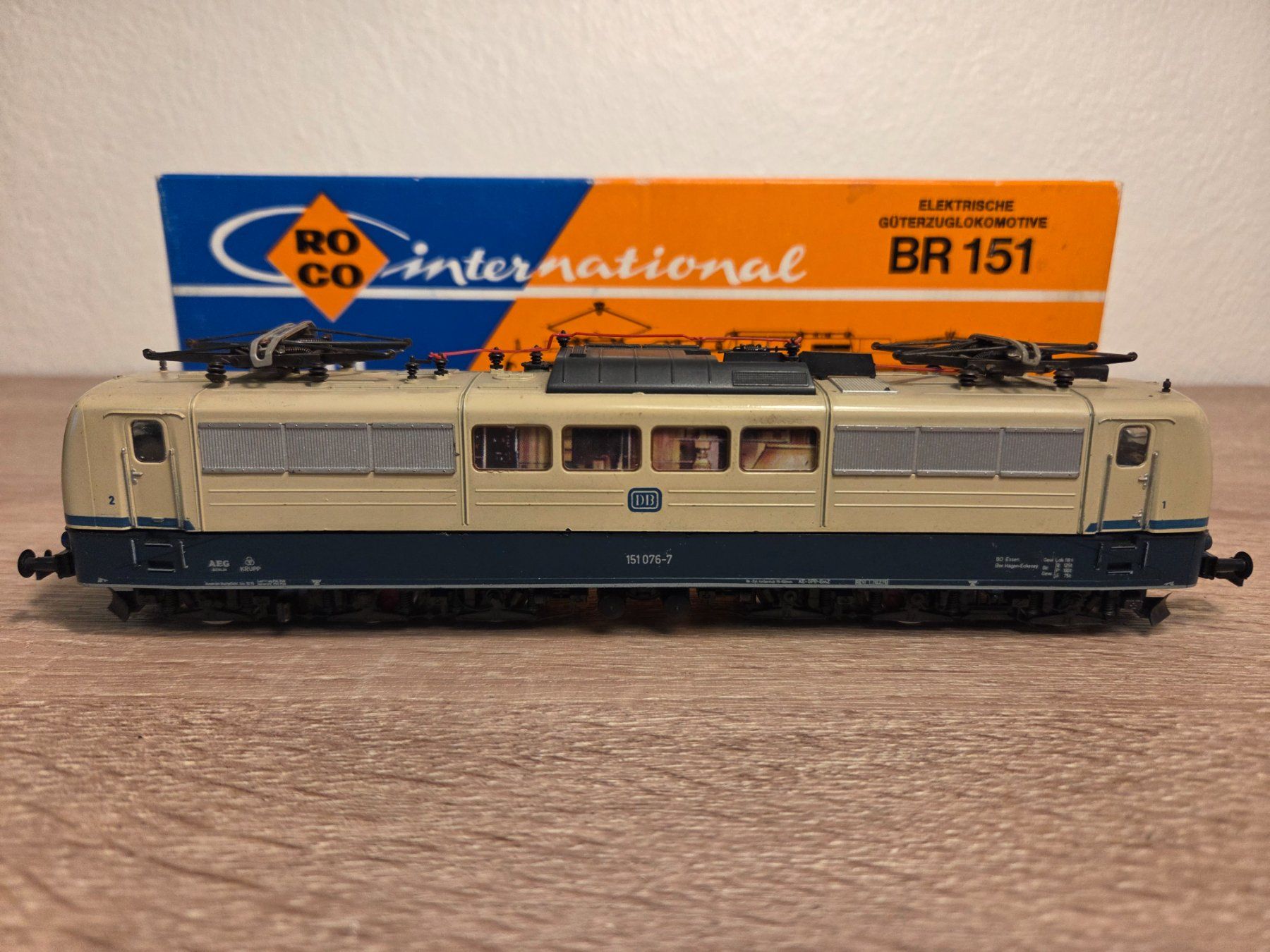 Roco 4132 E-Lok BR 151 DB H0 (Défectueux) à St-Aubin-Sauges pour CHF 39 ...