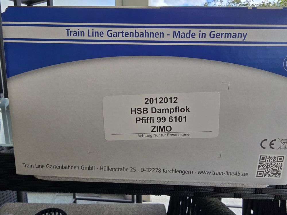 Train-Line 45 2012012 HSB 99 6101 *PFIFFI* (Neu und originalverpackt) in Anglikon für CHF 775 ...