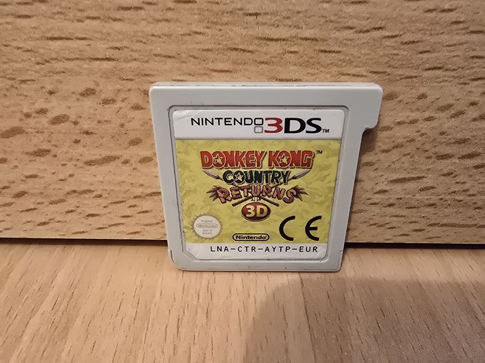 Donkey Kong Country Returns 3D - Nintendo 3DS - Top Zustand! (Gebraucht ...