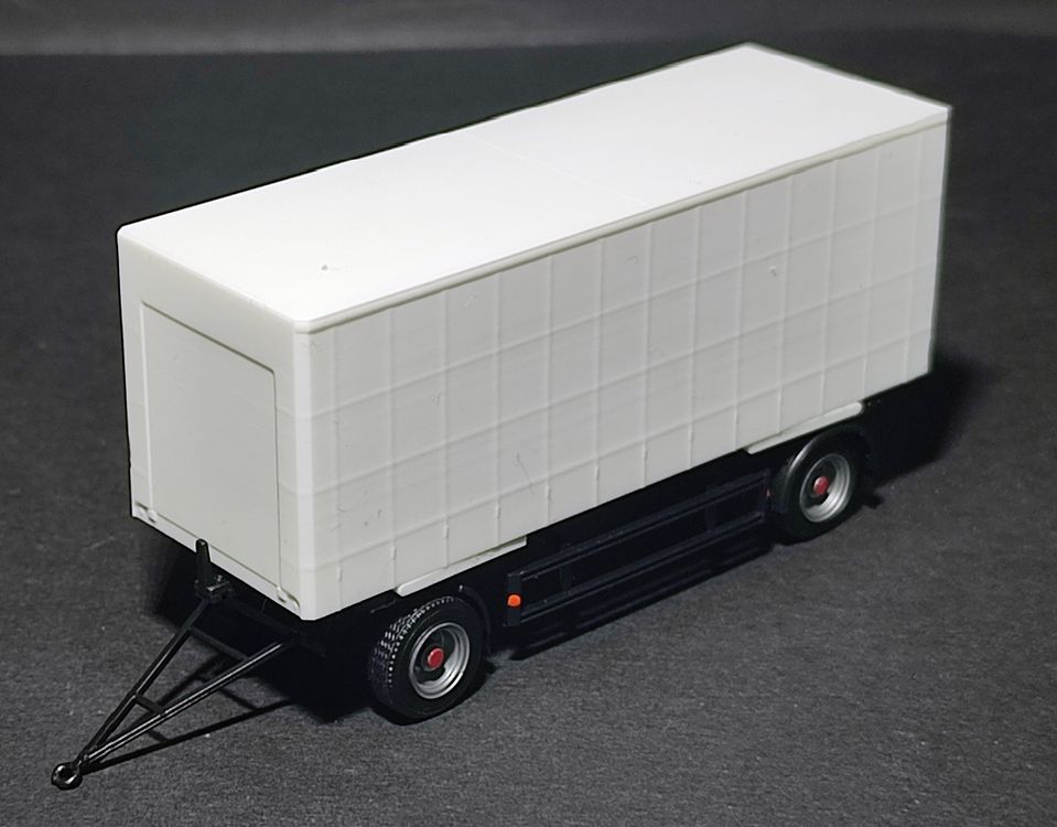 Scania Wechselkoffer Lastzug Herpa 1:87 #25-576 (Gebraucht) in ...