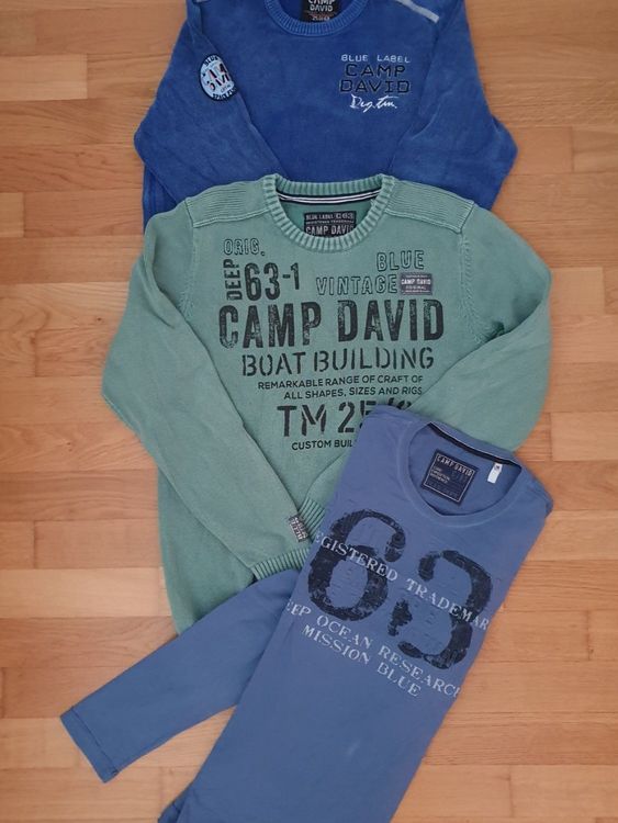 Camp David Herren Gr. M Pullover Sweatshirt Kleiderpaket | Kaufen auf ...