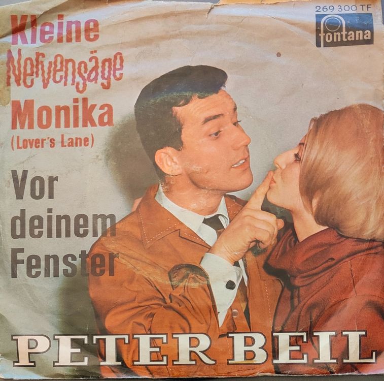 Vinyl-Single Peter Beil - kleine Nervensäge Monika (Gebraucht) in ...