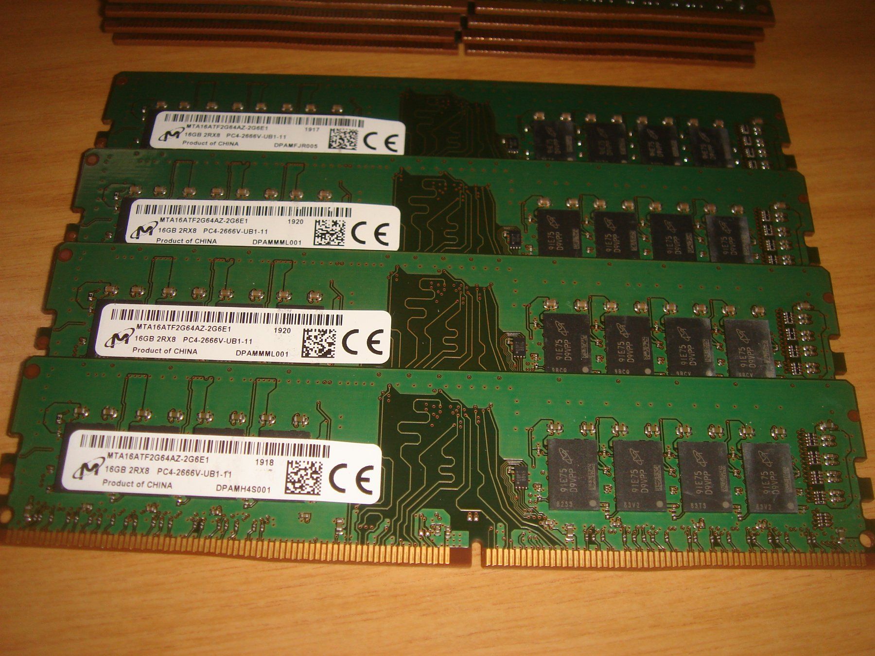 4 stück 16gb ddr4 2666 RAM für Computer. (Gebraucht) in St. Gallen für ...