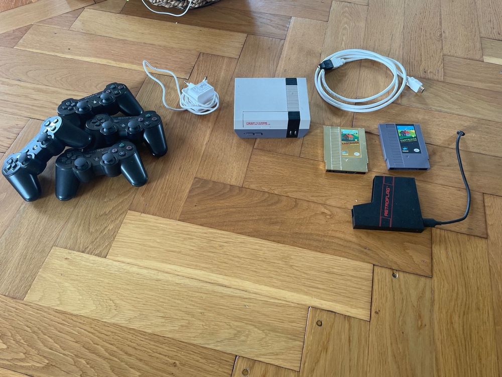 Raspberry pi4 8G +Nespi4 case full option +4 ps3 controller | Kaufen ...