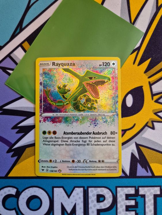 Pokemonkarte Rayquaza, Amazing-Rare | Kaufen auf Ricardo