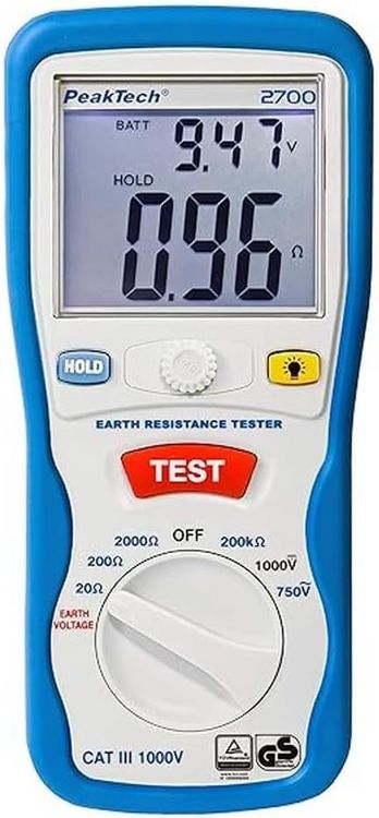 PeakTech P 2700 2700 - Digitales Erdungsmessgerät | Kaufen auf Ricardo