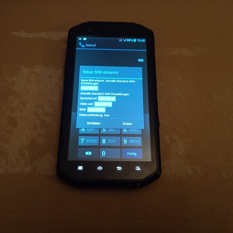 Android Handy Dual Sim, Phone Gesperrt: Robust RugGear RG700 | Kaufen auf Ricardo