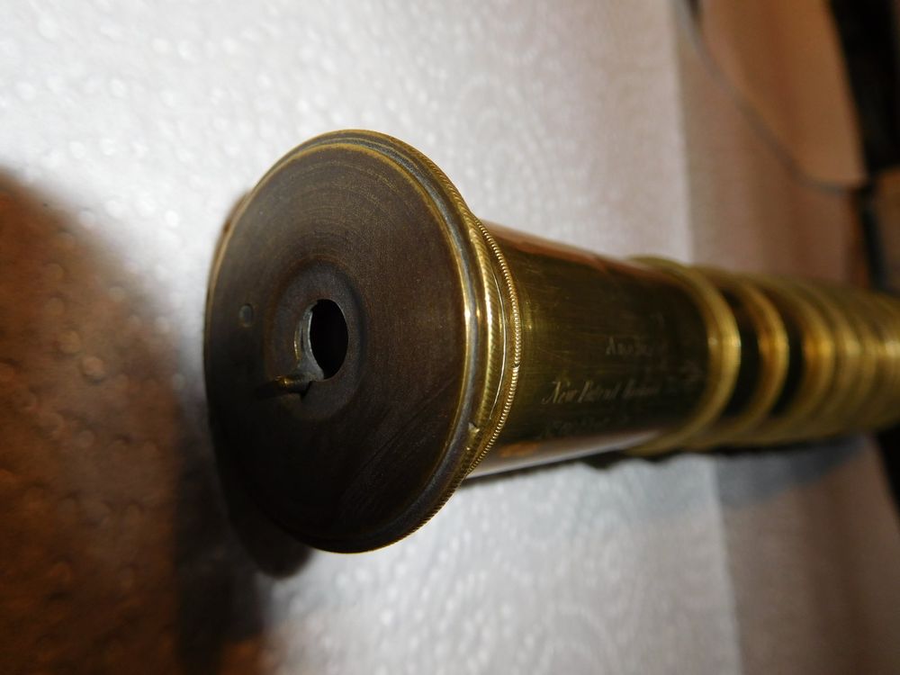 Teleskop ADAMS, mit Gravur, ca. 1820, 8-draw, ren. Barrel (Gebraucht) in Olten für CHF 590 – mit ...