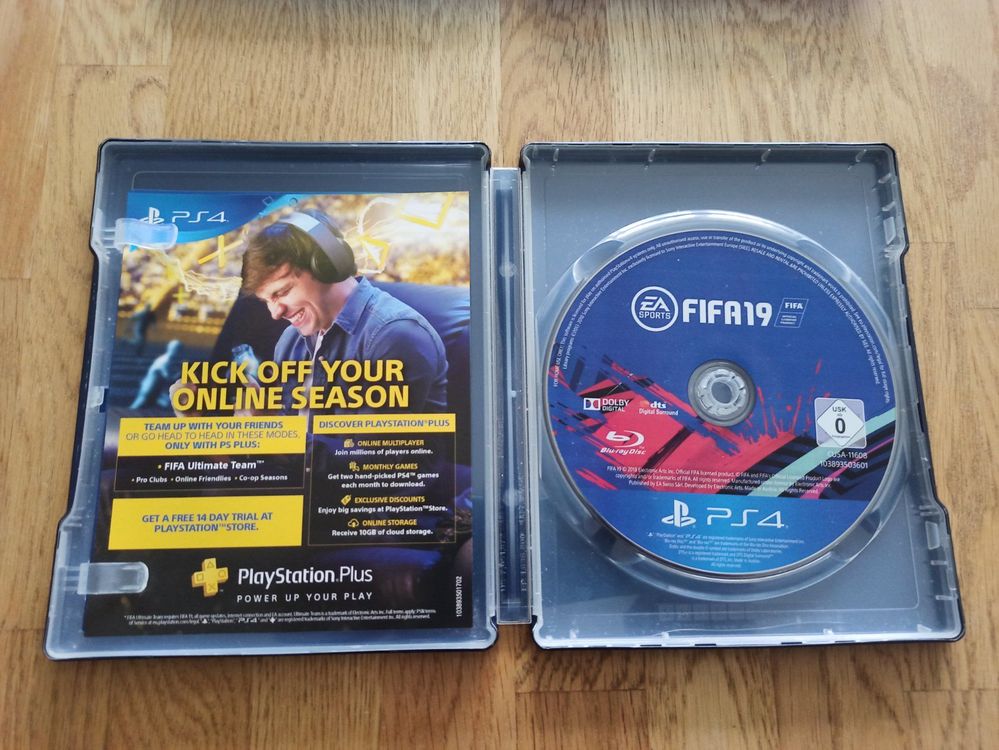 📀🎮📀 FIFA 19 Steelbook PS4 / PS5📀🎮📀 (Gebraucht) in Oberweningen für CHF 8.95 – mit Lieferung auf ...