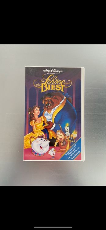 Videokassette, VHS, Die Schöne und das Biest, Walt Disney (Gebraucht) in Niederteufen für CHF 1 ...