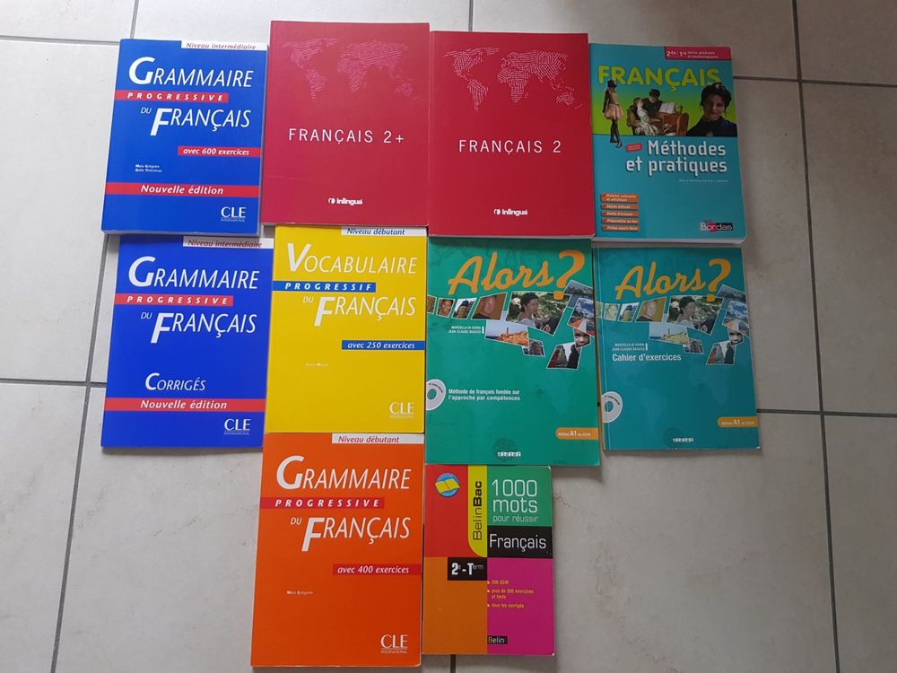 10 livres pour apprendre le français (Gebraucht) in Villars-sur-Glâne ...
