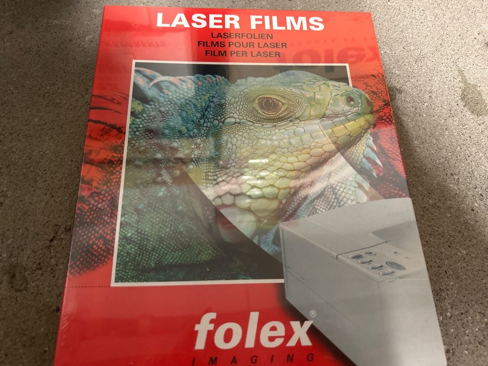 Folex Laserfolien BG-74.5 RS NEU klar (Neu und originalverpackt) in Regensdorf für CHF 6 – mit ...