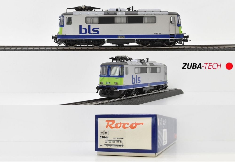 Roco 63844 E-Lok Re 420.5 BLS-Nina H0 GS Analog mit OVP (Neu (gemäss ...