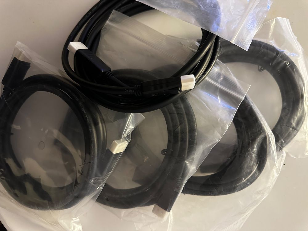 DisplayPort Kabel 3m - 10 Stück (Neu und originalverpackt) in ...