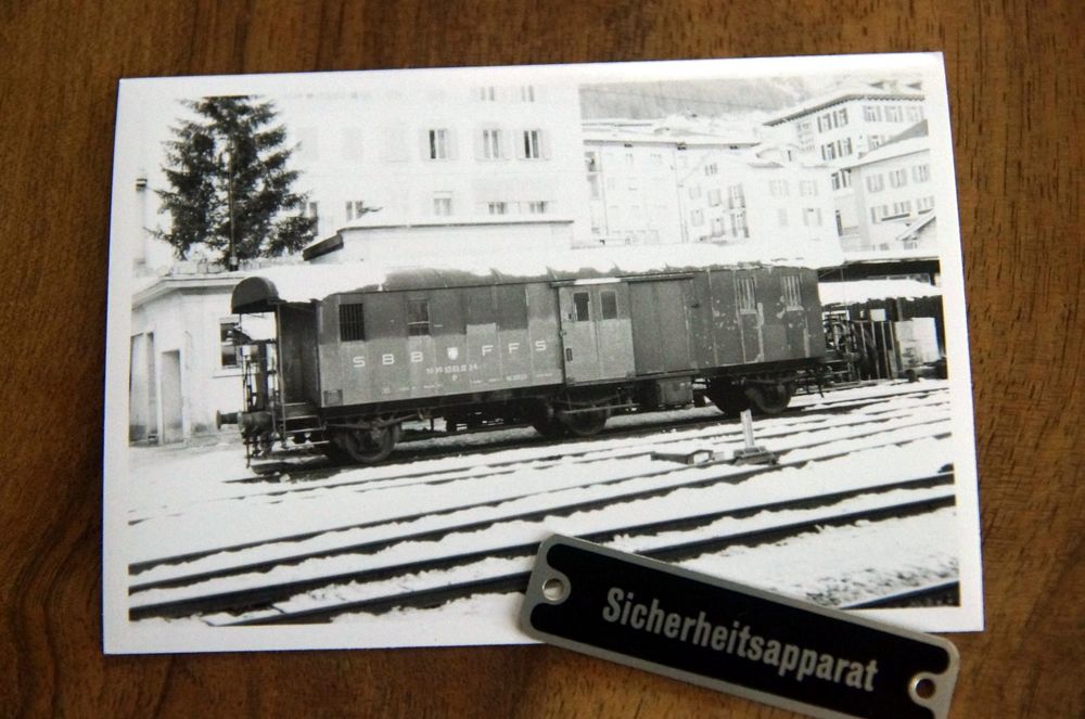 SBB Gepäckwagen D3 3102 - Airolo, 1975 (Foto) | Kaufen auf Ricardo