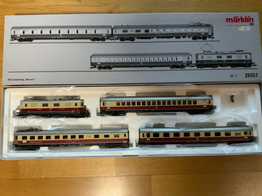 Märklin 26557 + 43859 TEE Bavaria SBB/DB (Neu (gemäss Beschreibung)) in ...