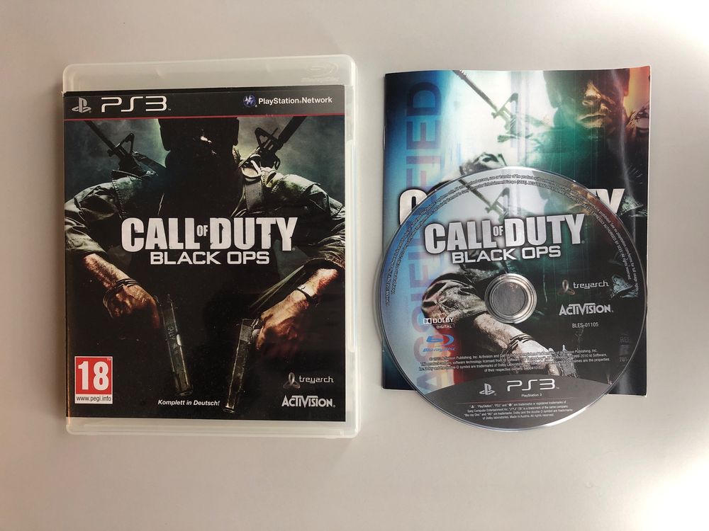 Call of Duty Black Ops - COD BO - PS3 (Gebraucht) in St.gallen für CHF ...