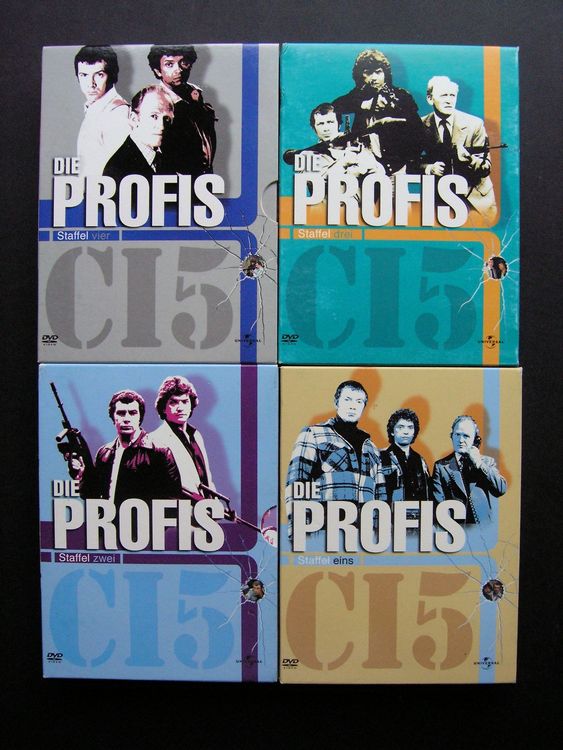 Die Profis - Die komplette Serie Staffel 1-4 (12 DVD's) | Kaufen auf Ricardo