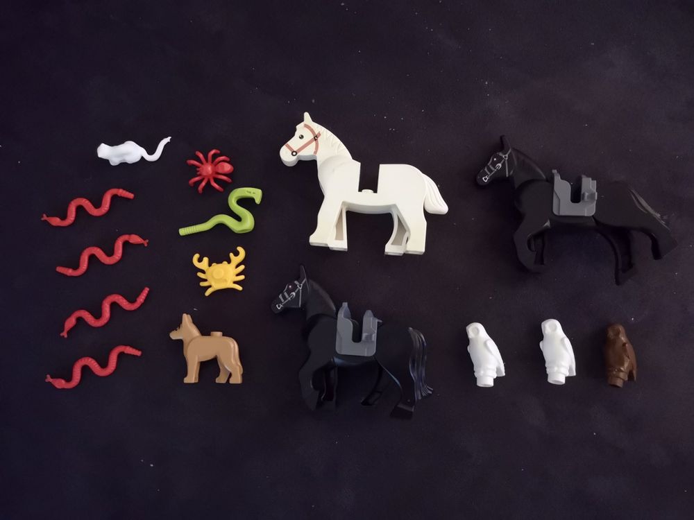 Diverse Lego Tiere (Pferde, Schlangen, Hund, Maus, etc.) | Kaufen auf Ricardo