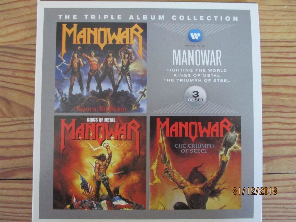 Manowar - Triple Album Collection | Kaufen auf Ricardo