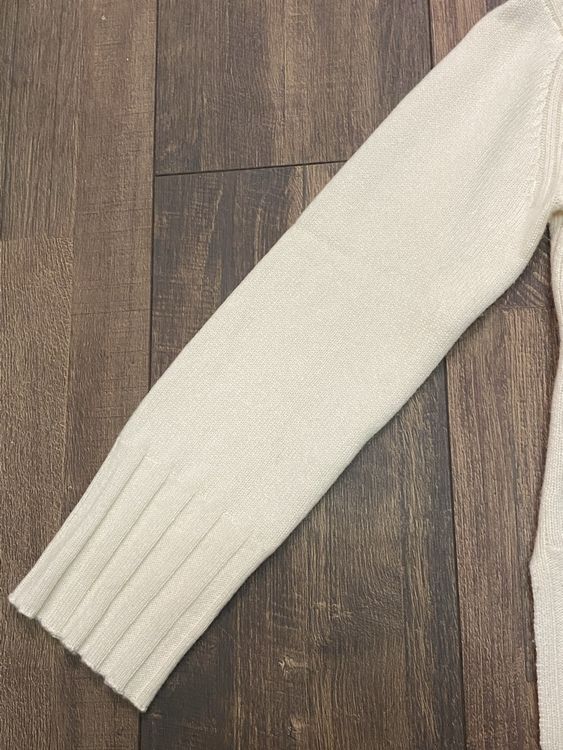 J Crew Luxuspullover Kaschmir offwhite S neu (Neu (gemäss Beschreibung ...