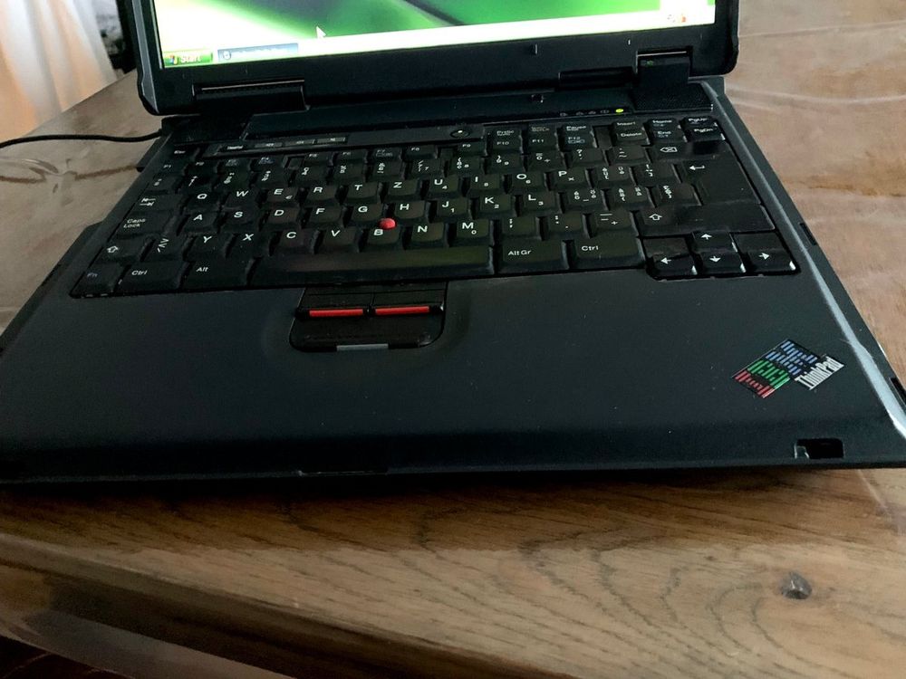 Vintage IBM Thinkpad A21P Inkl. Original IBM Netzteil. (Defekt) in ...