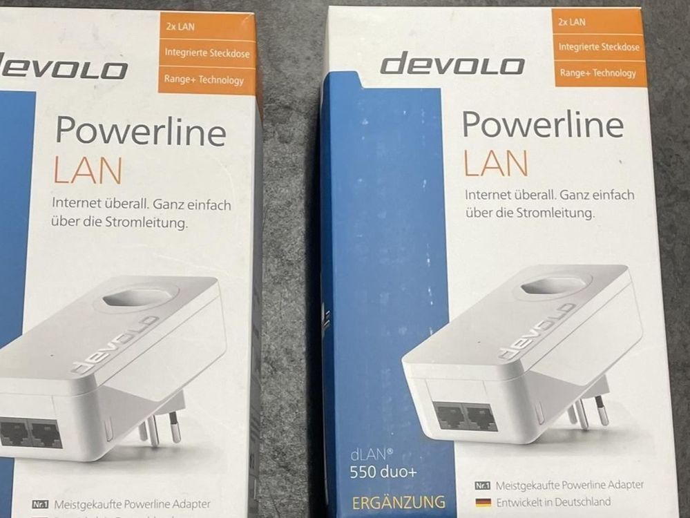 Devolo Powerline dLAN Adapter NEU 1 Stk. ab 1.- (Neu und ...