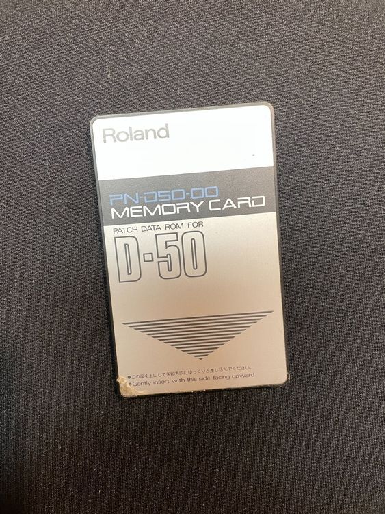 Roland D50 - Memory Patch Data ROM Card (Gebraucht) in Bern für CHF 40 ...