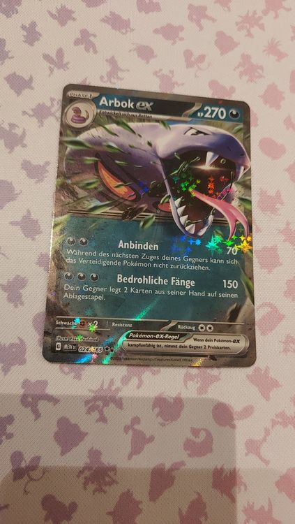 Arbok ex Pokemon 151 deutsch | Kaufen auf Ricardo