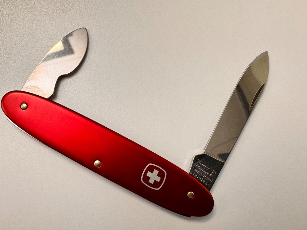 Vintage Souvenir Wenger Swiss Army Knife, A. Wajs (Neu und ...