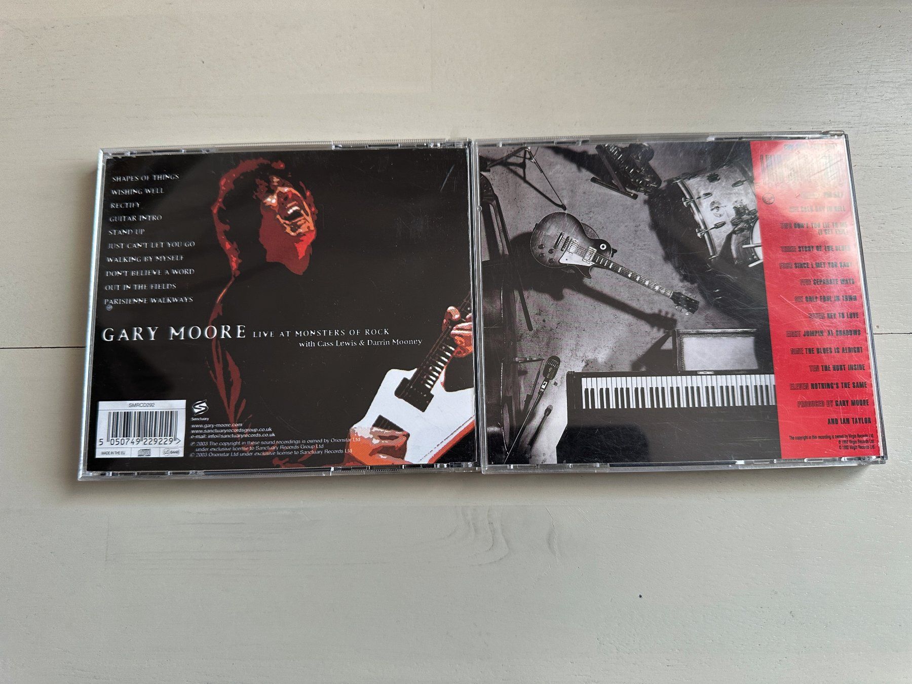 GARY MOORE tolle CD's Kult Top Blues THIN LIZZY Rock (Gebraucht) in ...