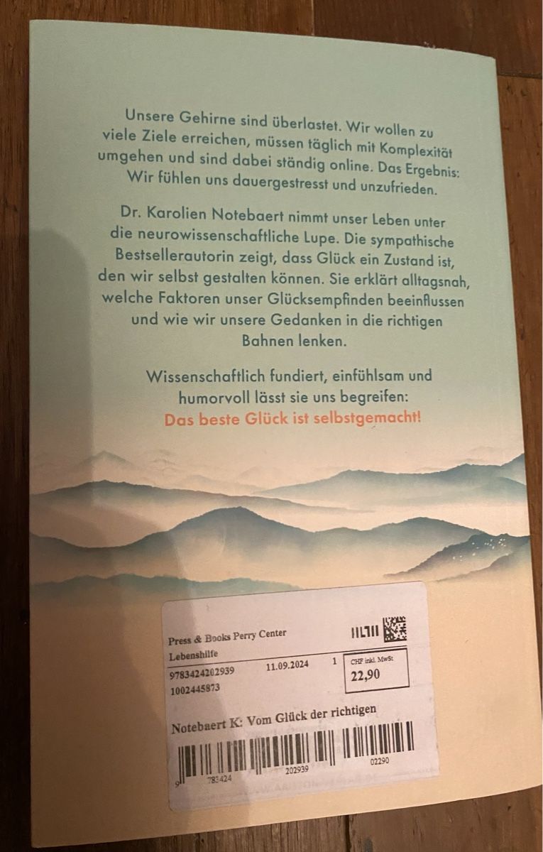 Vom Gluck Der Richtigen Gedanken