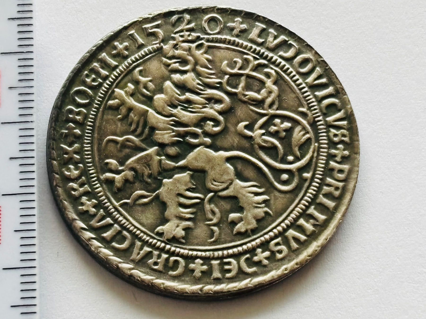 1520 Silber Taler Joachim BÖHMEN Münze 22.5 Gramm NP (Gebraucht) in ...
