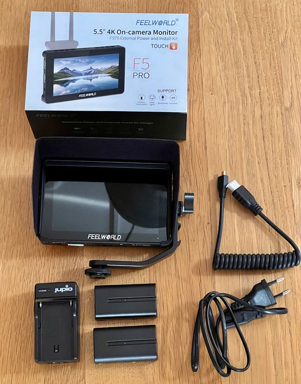 Moniteur caméra FEELWORLD F5 PRO 5.5" 4K (Gebraucht) in Russin für CHF 150 – mit Lieferung auf ...