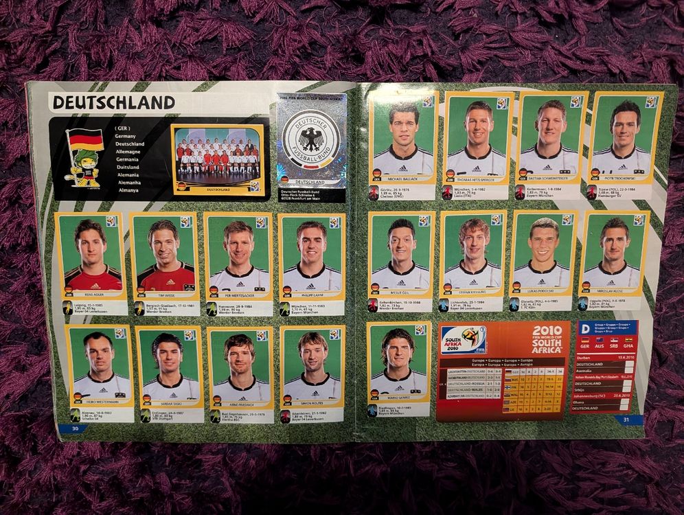 Album Panini FIFA WorldCup South Africa 2010 – Swiss Edition (Gebraucht ...