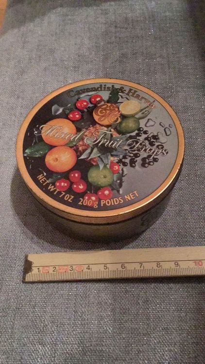 Scatola di latta tonda per caramelle alla frutta | Kaufen auf Ricardo