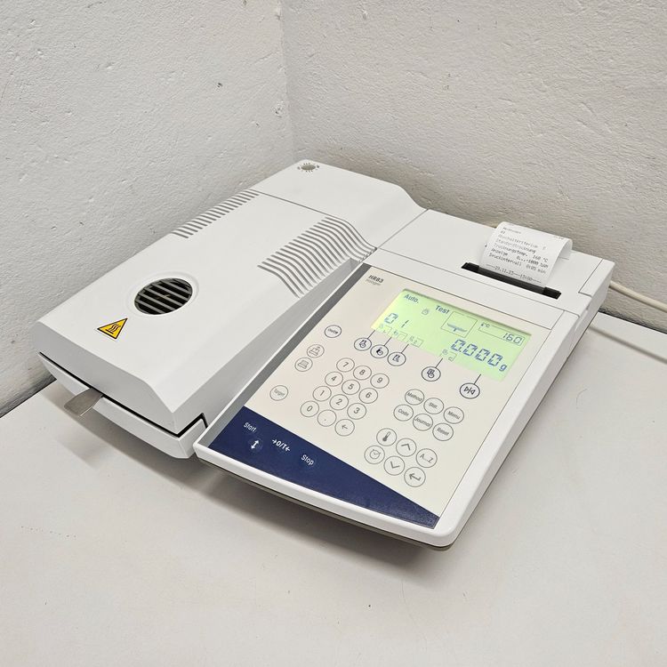 Mettler Toledo HR83 Moisture-Analyzer mit Printer (Gebraucht) in ...