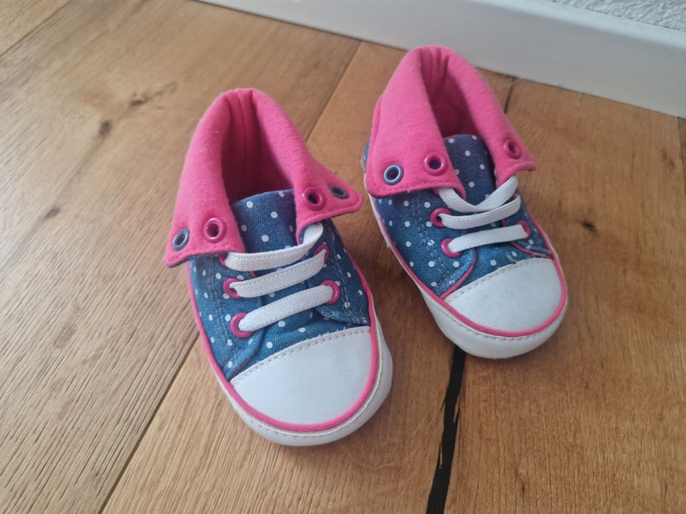 Mädchen, Babyfinkli, Babyschuhe, Baby, Schuhe, Smile (Gebraucht) in ...
