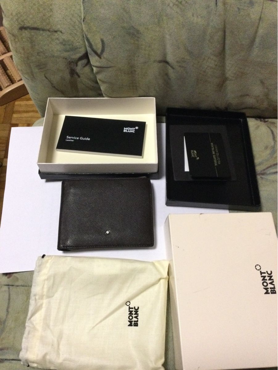 MONT BLANC Portemonnaie mit Original Box guten Zustand (Gebraucht) in ...