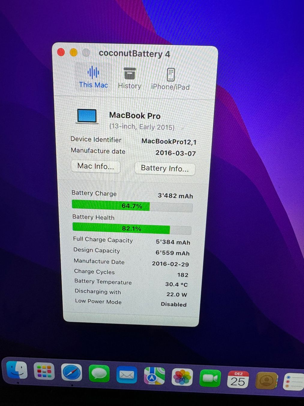 MacBook Pro 13 inkl. Microsoft Office 2021 und SSD (Gebraucht) in ...