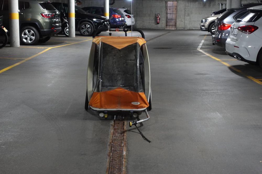 Veloanhänger Leggero (Gebraucht) in Bolligen für CHF 30 – nur Abholung auf Ricardo kaufen