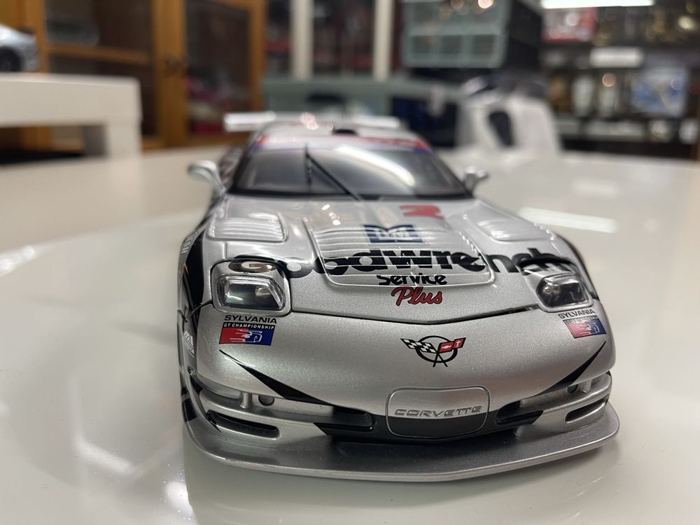 Corvette C5R GT2 USARC Ron Fellows Modellauto 1:18 Rarität! (Gebraucht ...