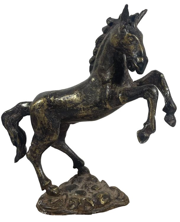 Anfang 20.Jh Europäische Schule Pferd Skulptur aus Bronze | Kaufen auf Ricardo