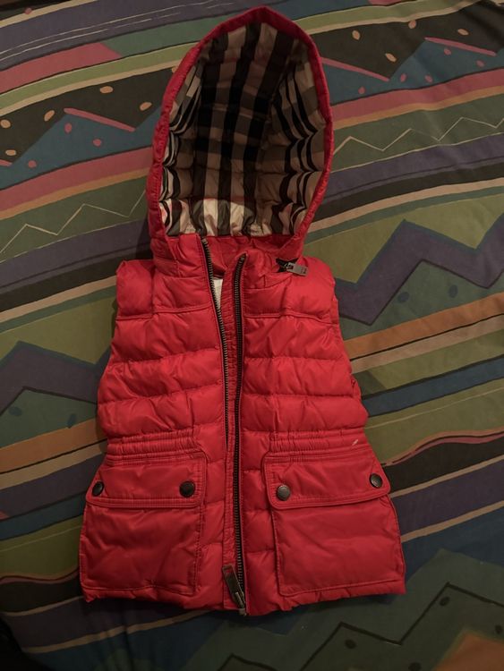 Burberry Bambini, gilet rosso, taglia 3 anni, ottimo stato (Usato) a ...