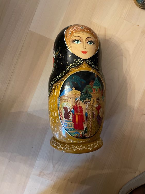 Matroschka 10 teilig Hand bemalt (Gebraucht) in Schaffhausen für CHF 63 ...
