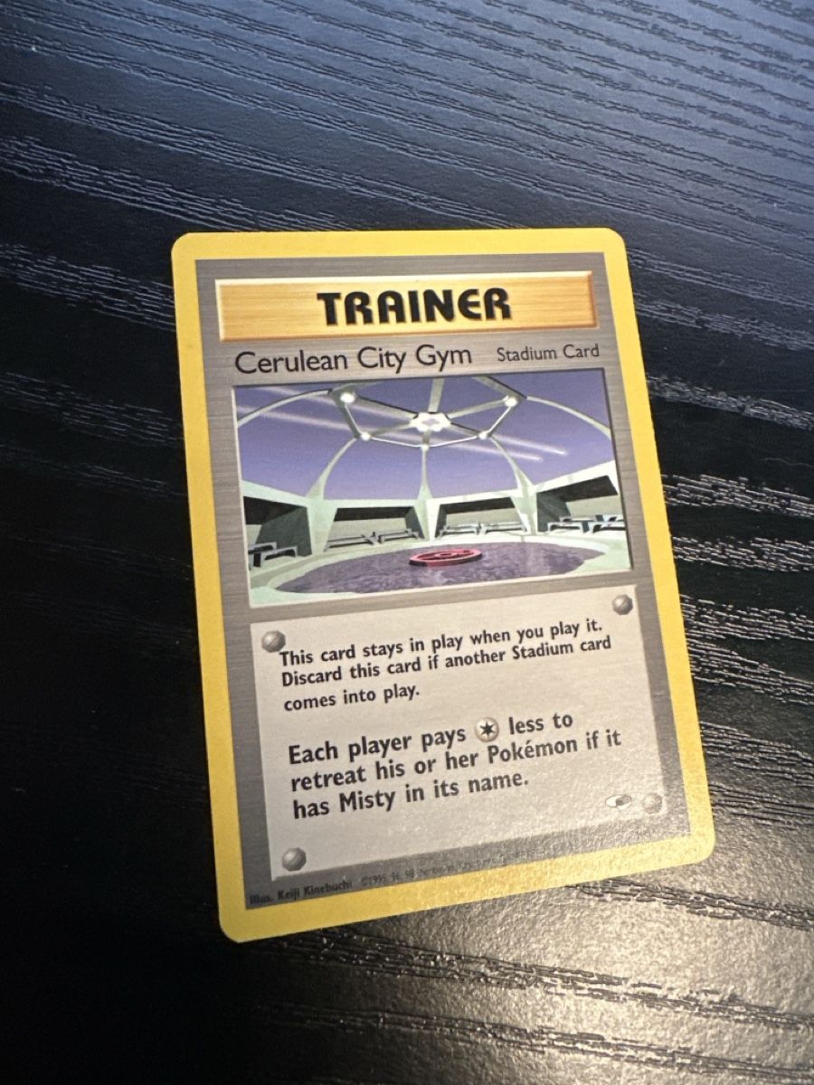 cerulean city gym 108/132 Gym challenge uncommon non holo (Gebraucht ...