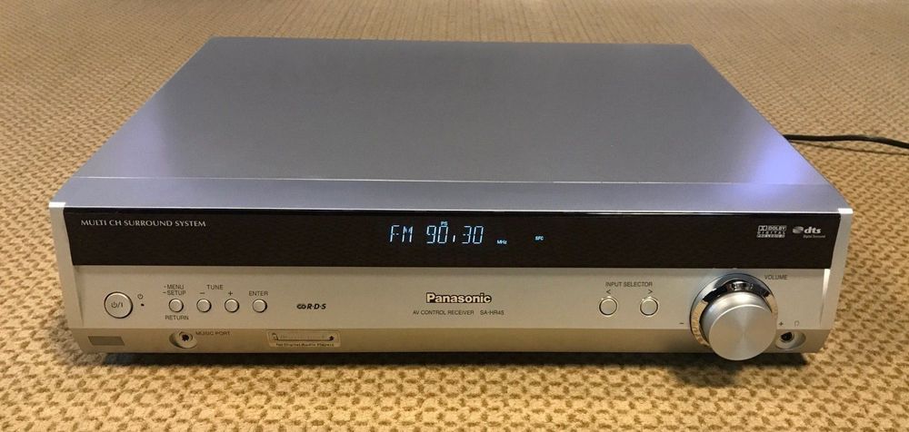 AV-Receiver 5.1 Panasonic SA-HR45 silber (Neu (gemäss Beschreibung)) in ...